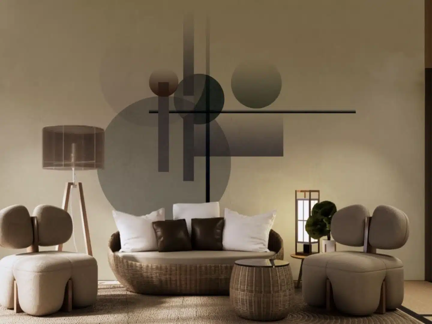 Trending Living Room Wallpaper Designs for 2025 – Modern & Stylish ...